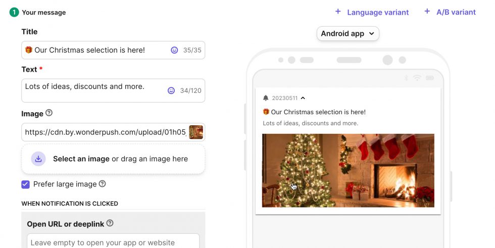 Push Service Notifications For Web Ios Android Wonderpush